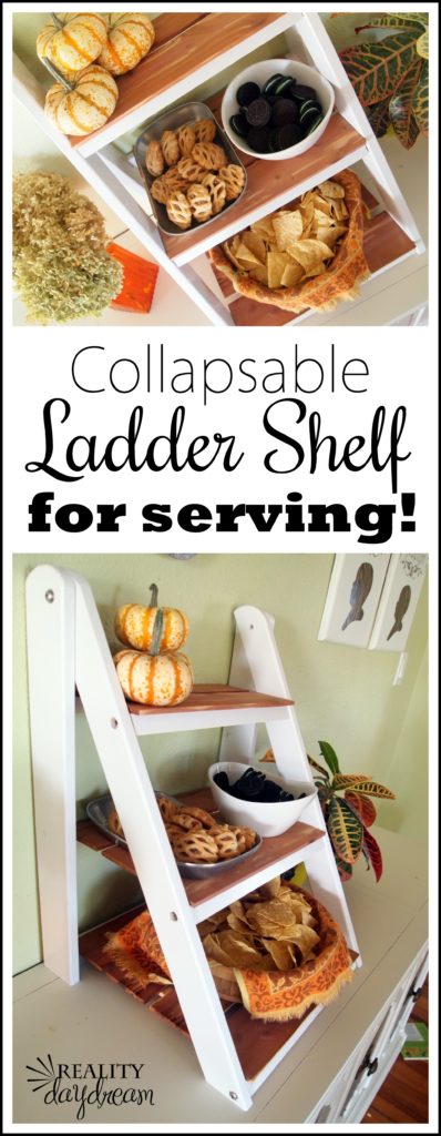 Mini Ladder Shelf for Serving & Organization | Reality Daydream