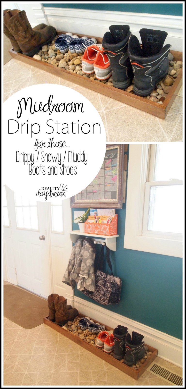 DIY Drip Tray for Wet and Muddy Shoes | Reality Day Dream