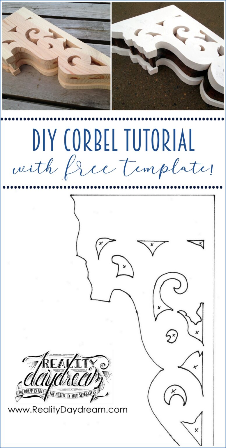 DIY Corbels for a Breakfast Bar | Reality Daydream