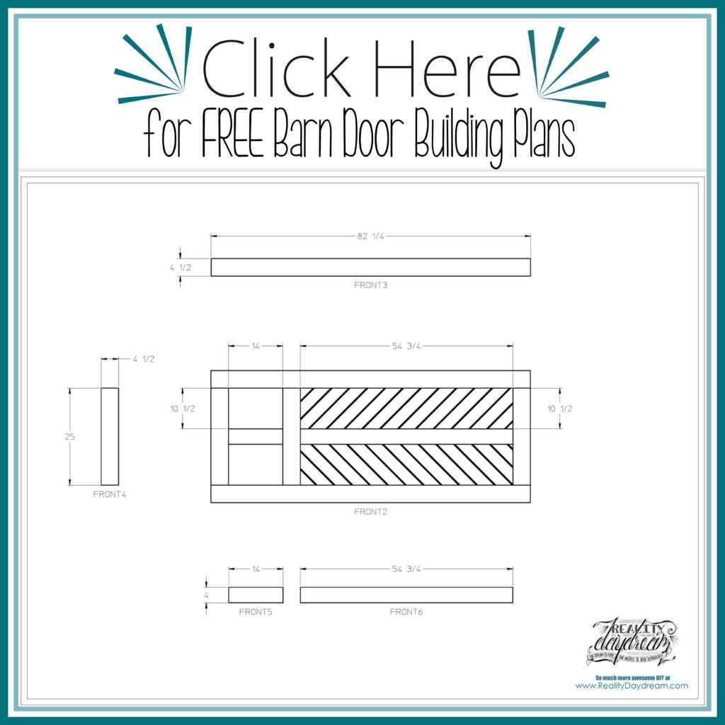 How to build a sliding barn door - Step-by-step Instructions!