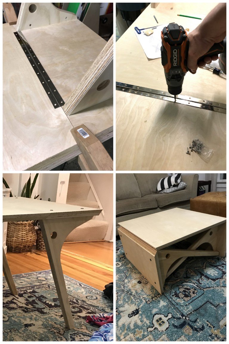 Convertible Coffee Table Tutorial and Plans! | Reality Daydream