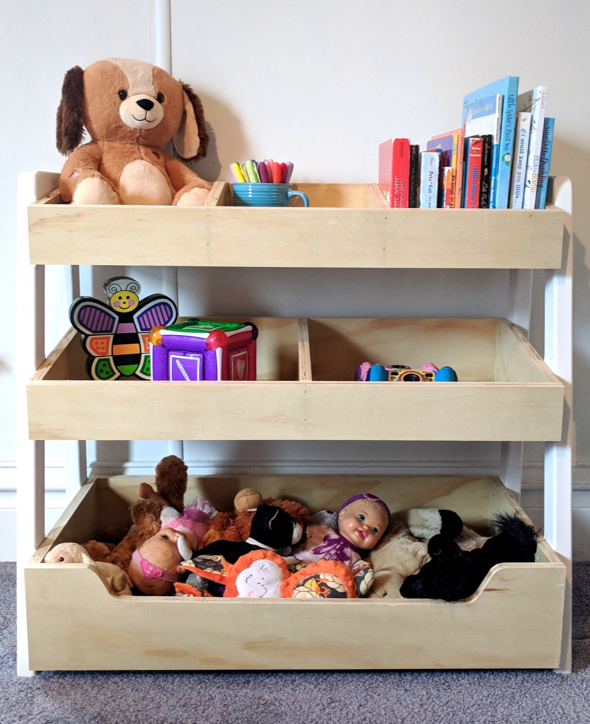 Three-Tiered Children's Shelf | Reality Daydream