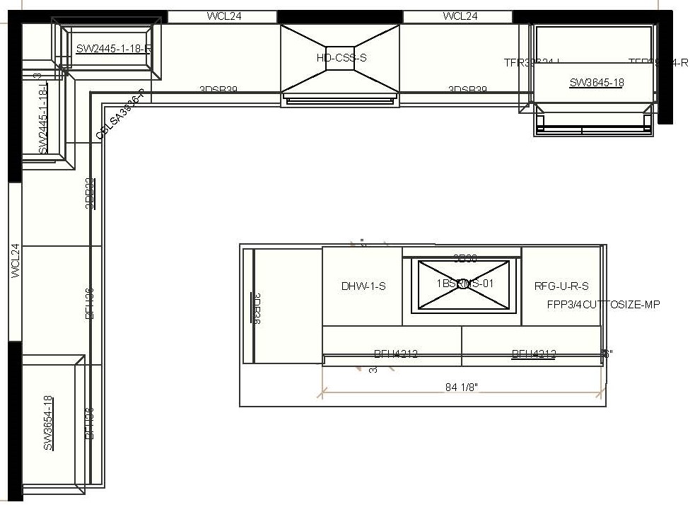 Kitchen Update - Framing and Design Plans | Reality Daydream