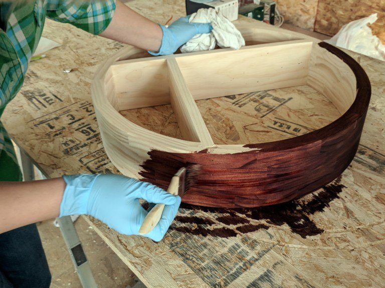 DIY Wooden Circle Shelf TUTORIAL! {Reality Daydream}