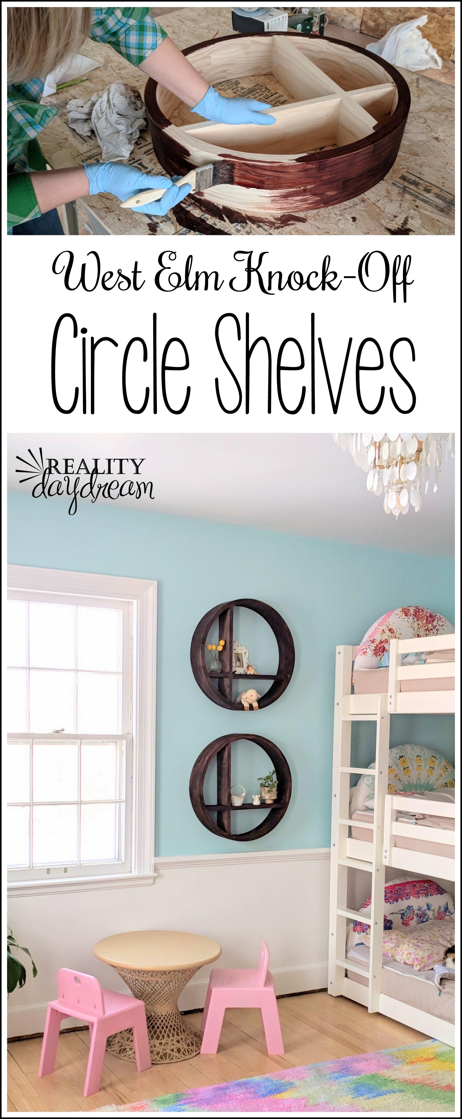 DIY Wooden Circle Shelf TUTORIAL! {Reality Daydream}