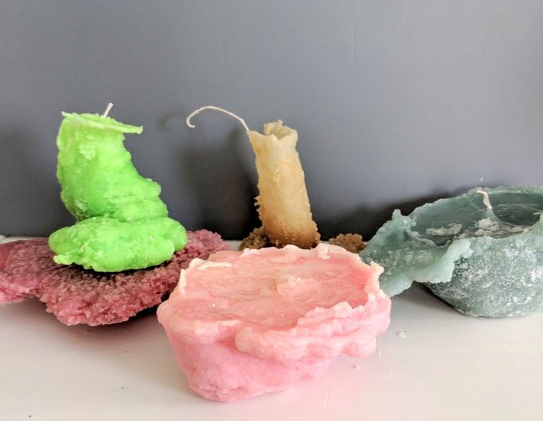 How to make SNOW CANDLES! (perfect snow-day activity)