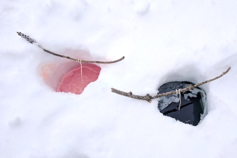 How to make SNOW CANDLES! (perfect snow-day activity)