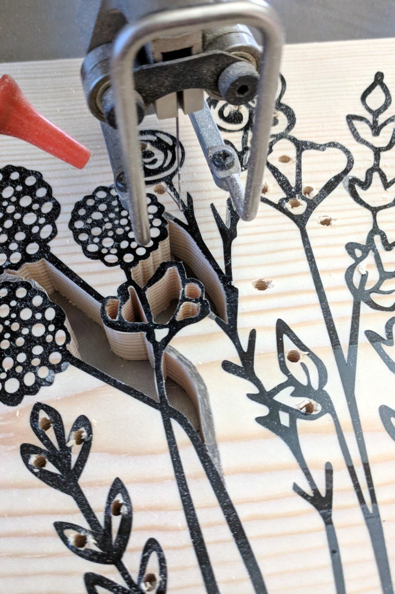 Wooden Scroll Saw Logo Sign | Reality Daydream