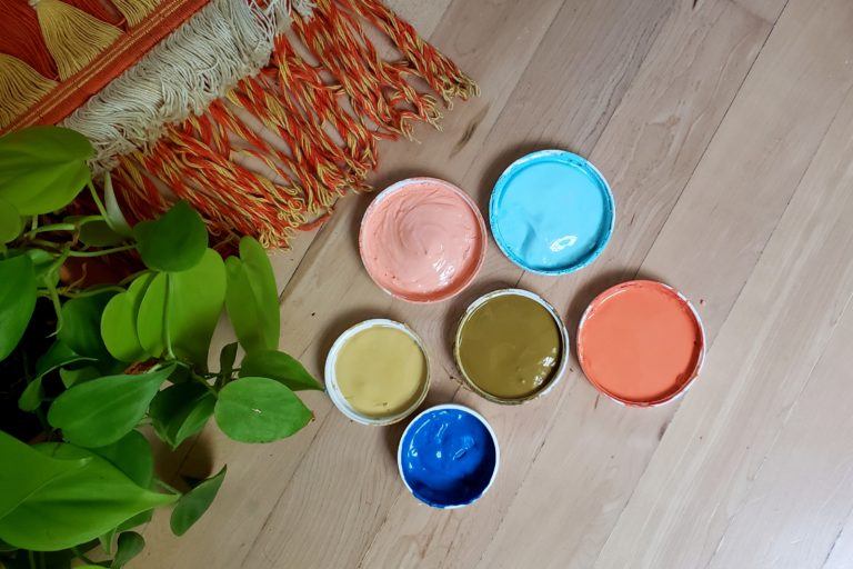 How to Paint a Patchwork Stenciled Wall {Reality Daydream}