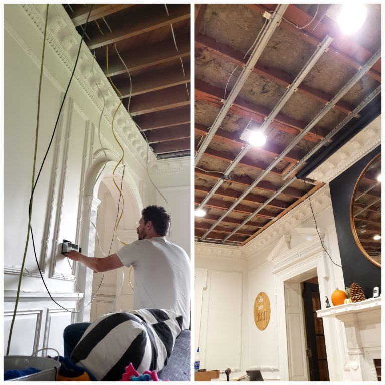 Living Room Update - The Ceiling | Reality Daydream