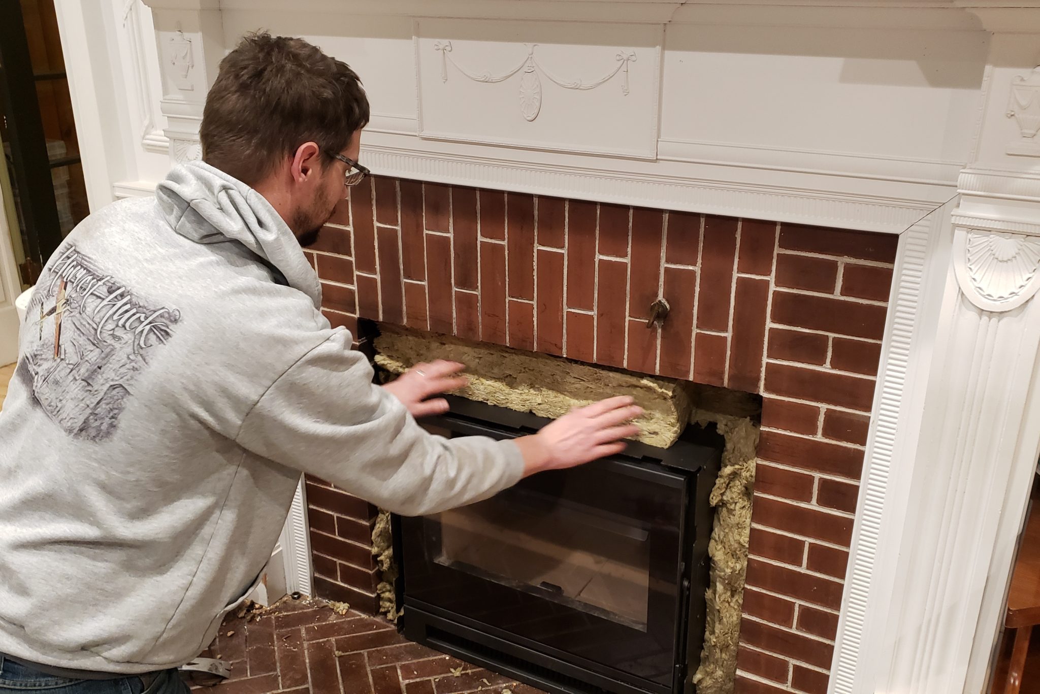 Wood-Burning Fireplace Install | Reality Daydream