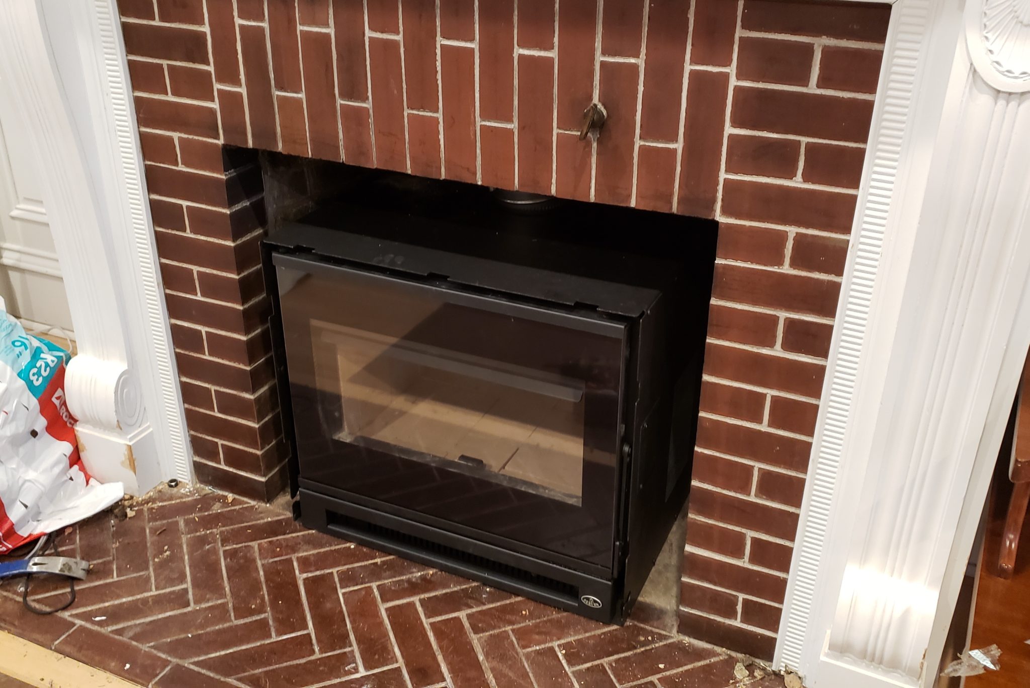 Wood-Burning Fireplace Install | Reality Daydream