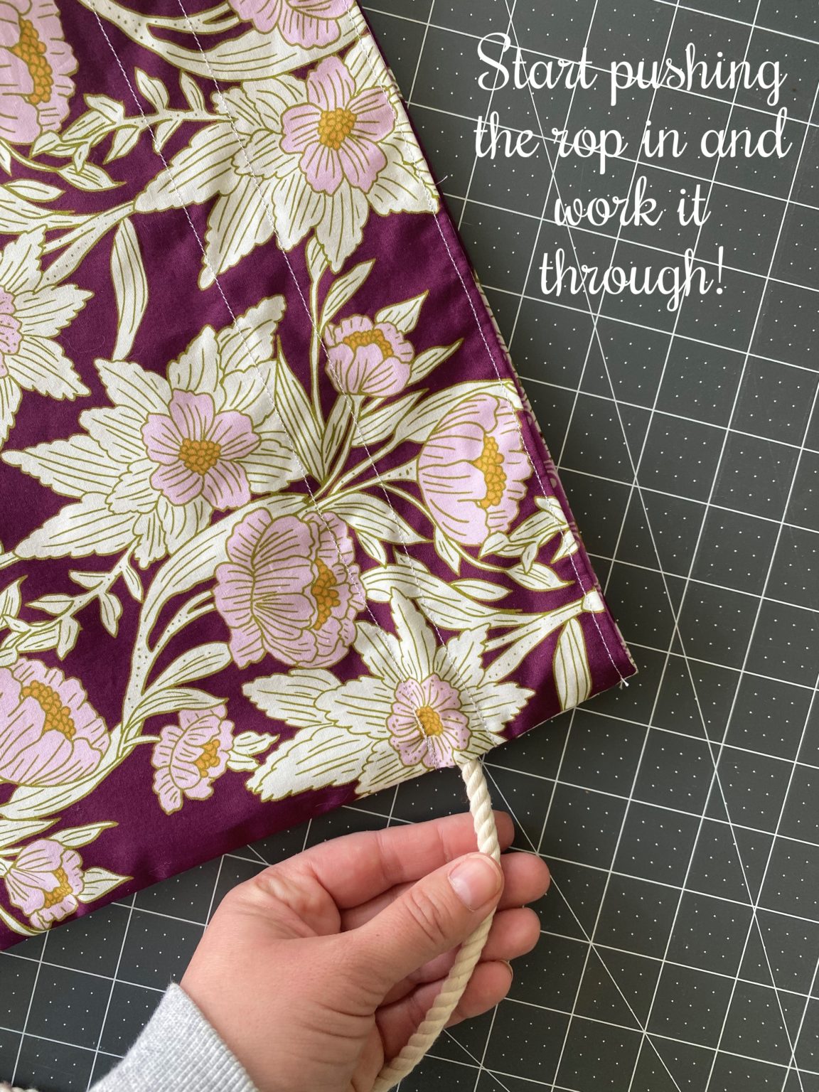 Make a Lined Drawstring Backpack for kids OR adults! (WITH VIDEO!)