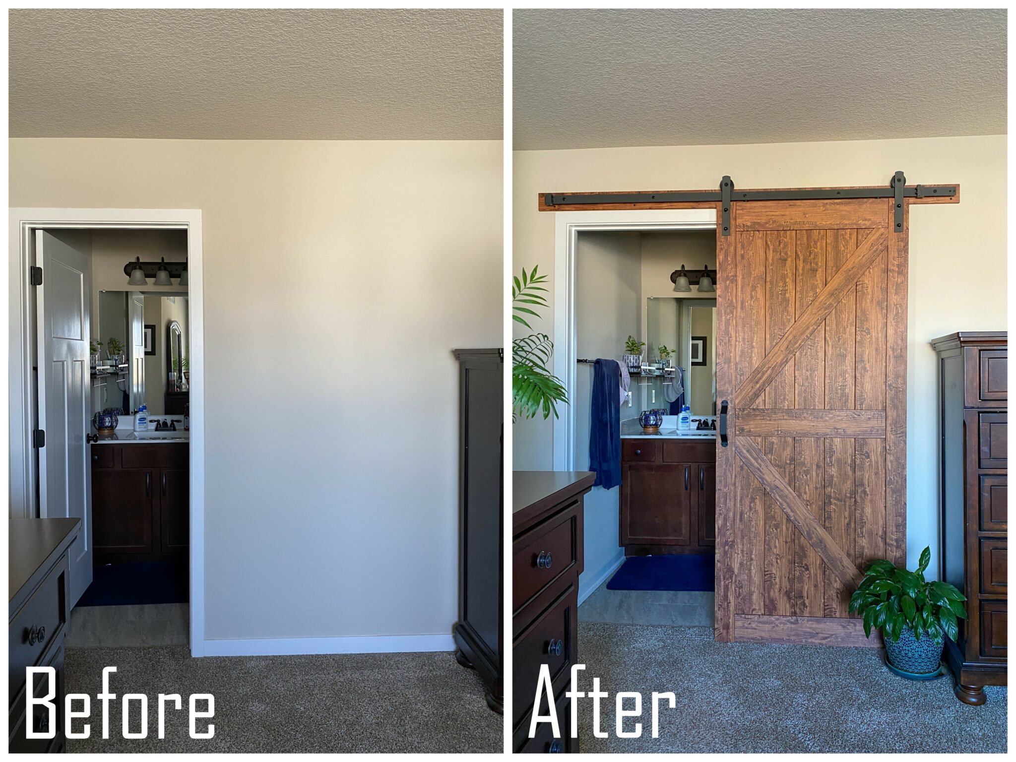 How to build a sliding barn door - Step-by-step Instructions!