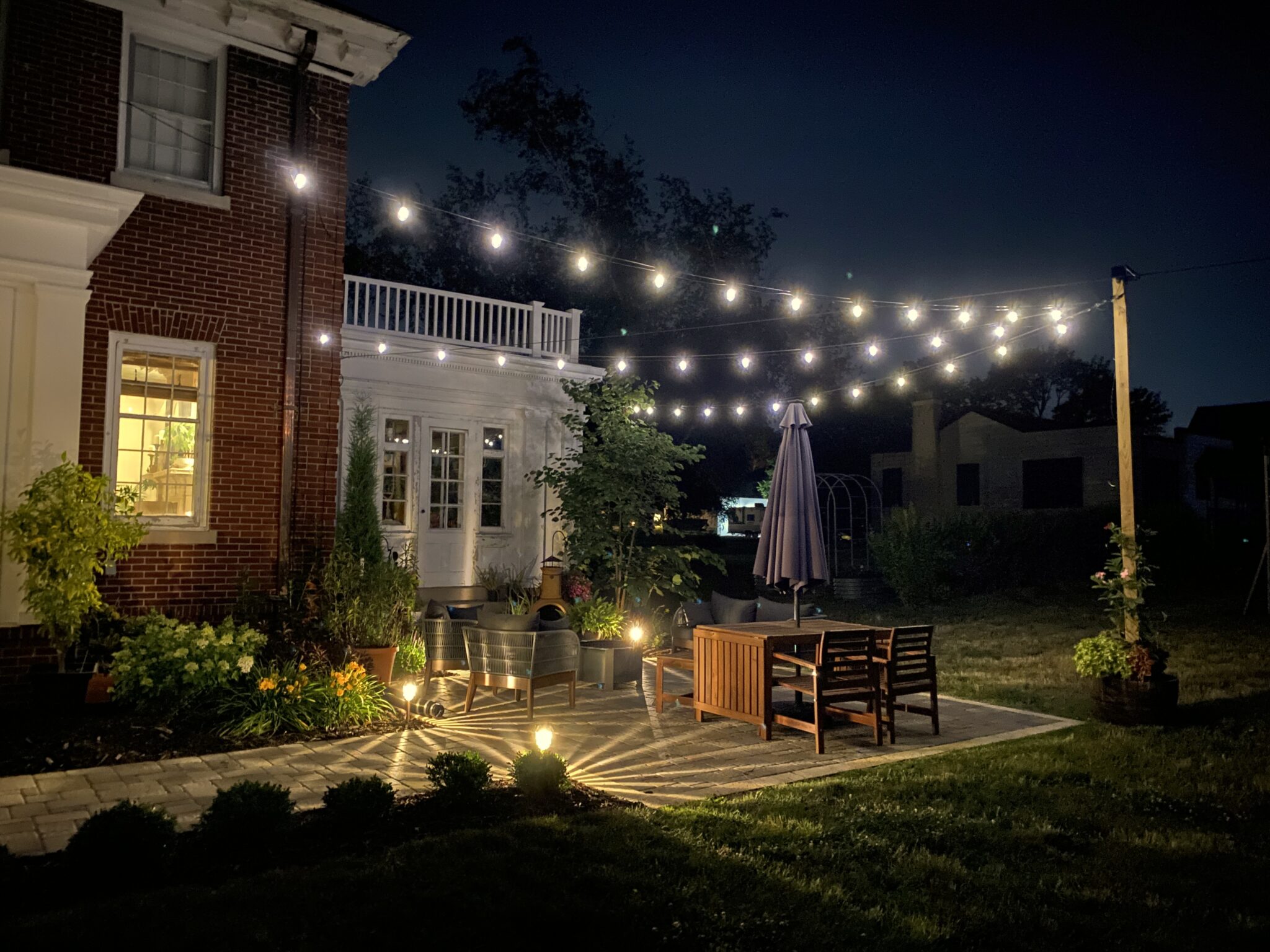 Patio Lighting & Landscaping
