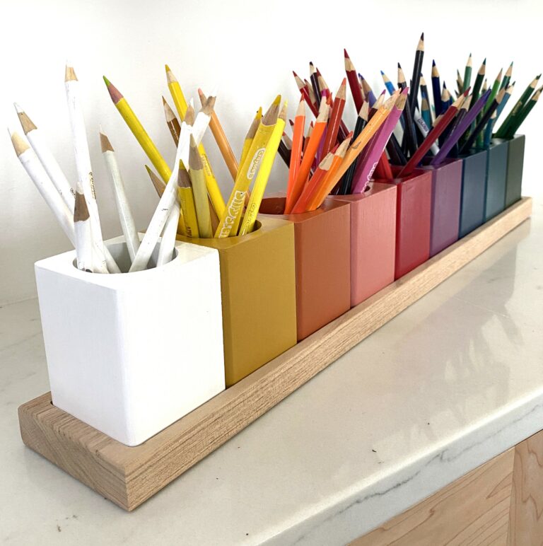 Craft Organization - Colored Pencil Holder {Reality Daydream}