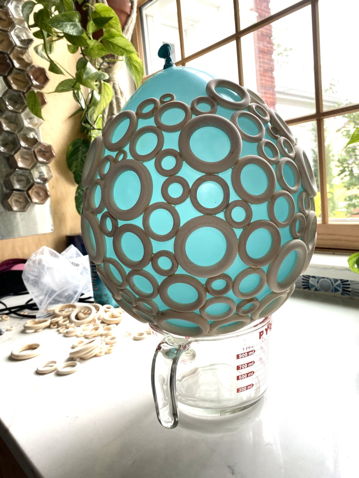 Wooden Circle Pendant Light Tutorial!