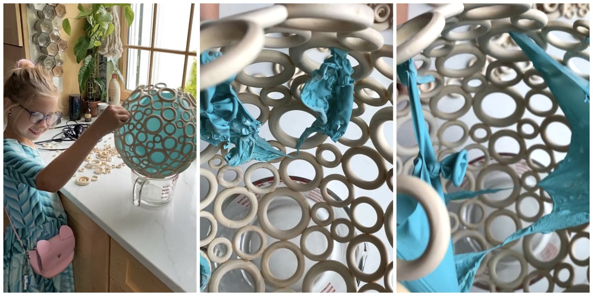 Wooden Circle Pendant Light Tutorial!