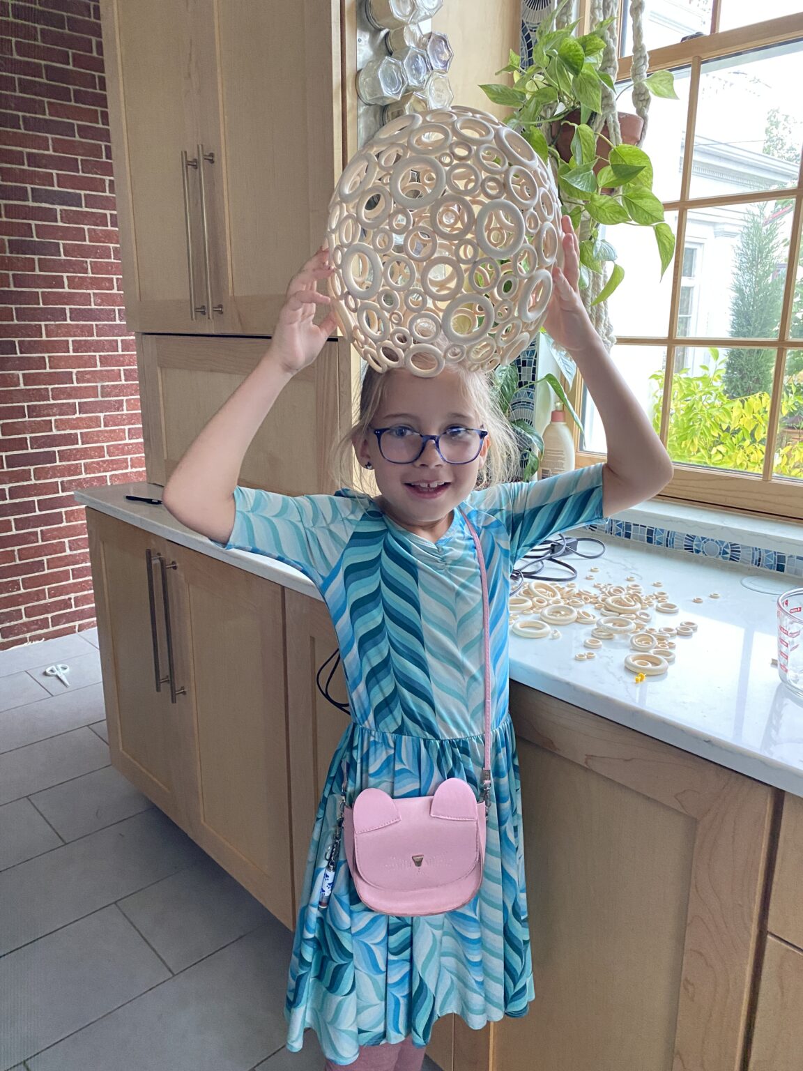 Wooden Circle Pendant Light Tutorial!