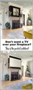 Alternative to TV above Fireplace - A PROJECTOR!