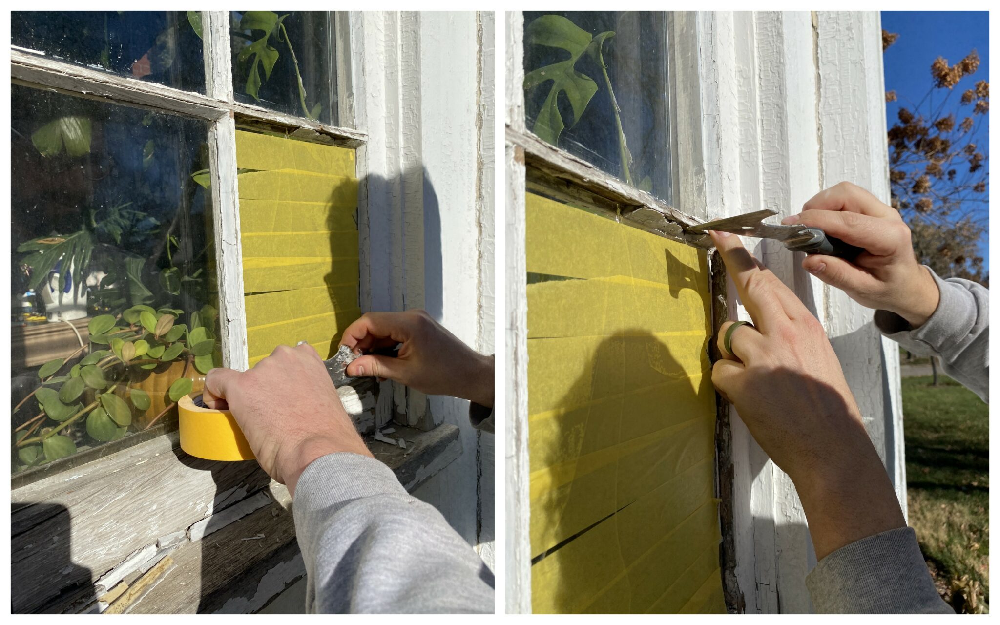 Replacing and Re-glazing a Window Pane | Reality Daydream
