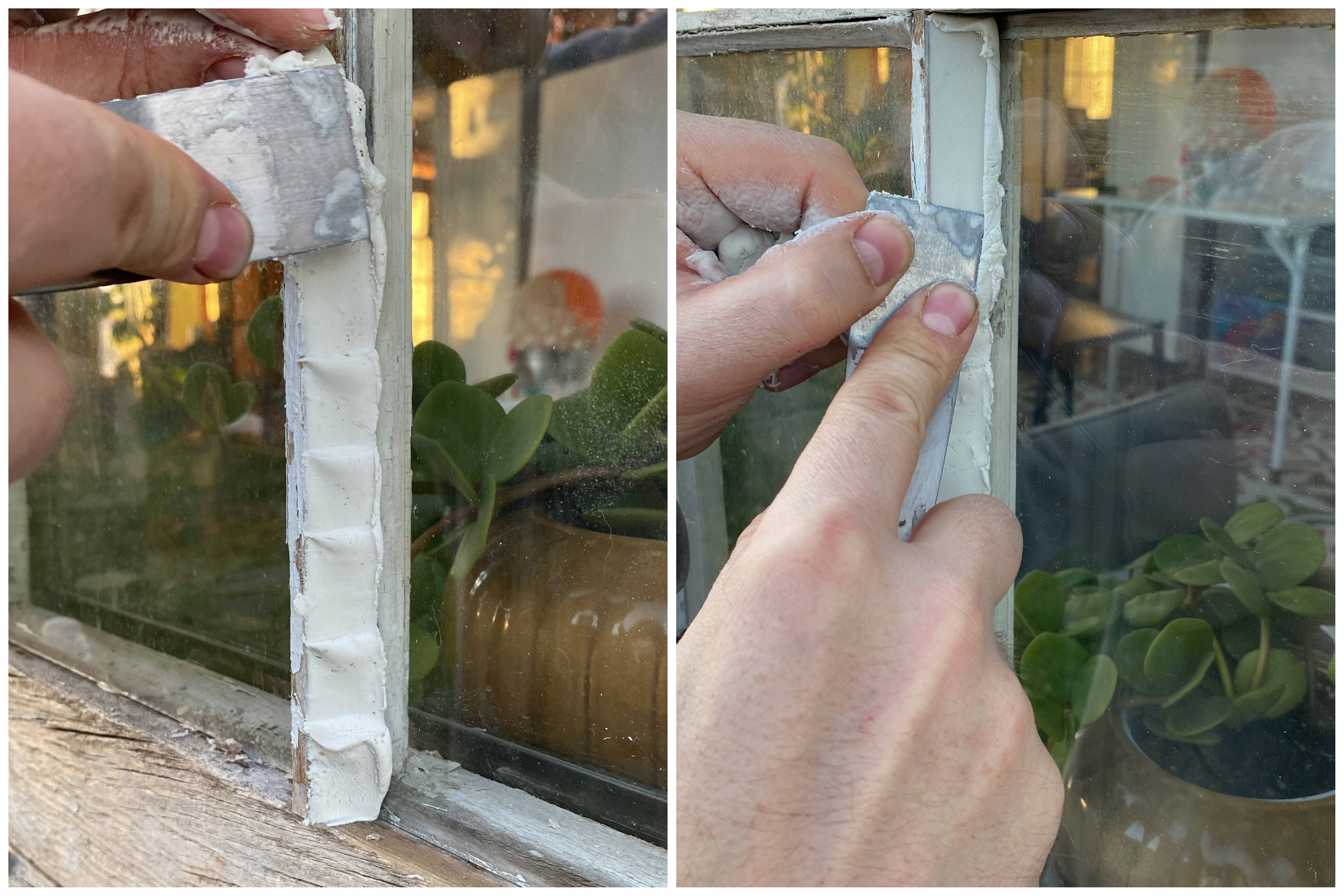 Replacing and Re-glazing a Window Pane | Reality Daydream